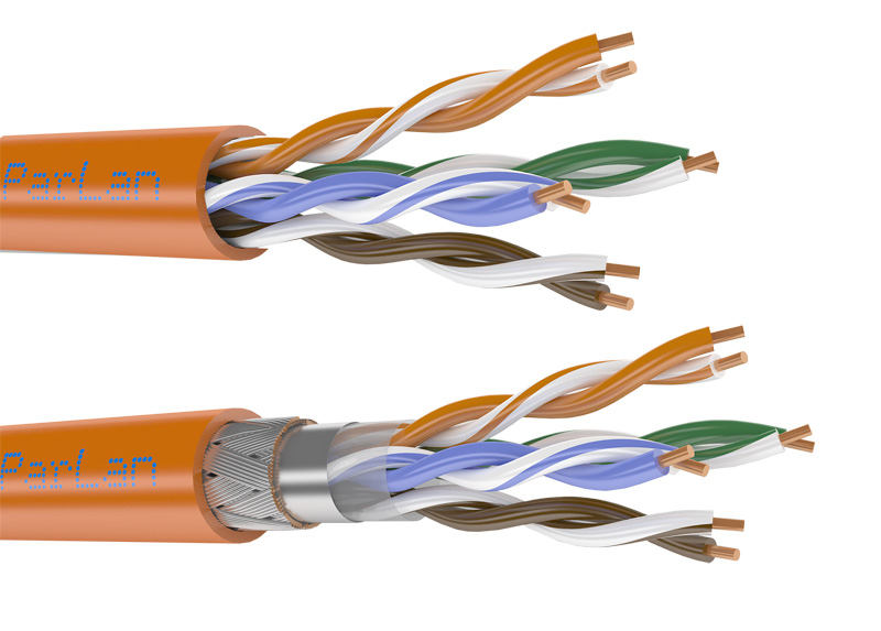 ParLan F/UTP Cat6 4х2х0.57 ZH нг(А)-HF /Паритет/ купить по цене от 40. ...